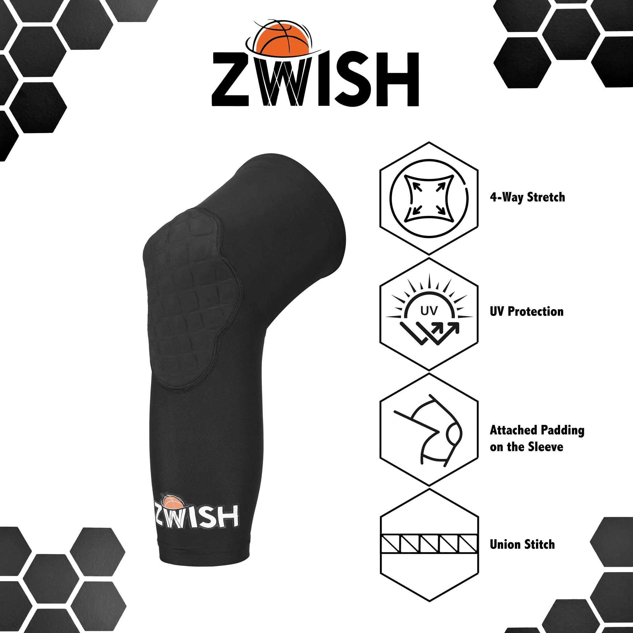 Padded Compression Leg Sleeve| ISO-PROTECT | ZWISH